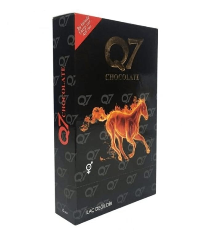 Q7 Chocolate limited edition large pack 12 pcs (35g per pc) – HoneyBank
