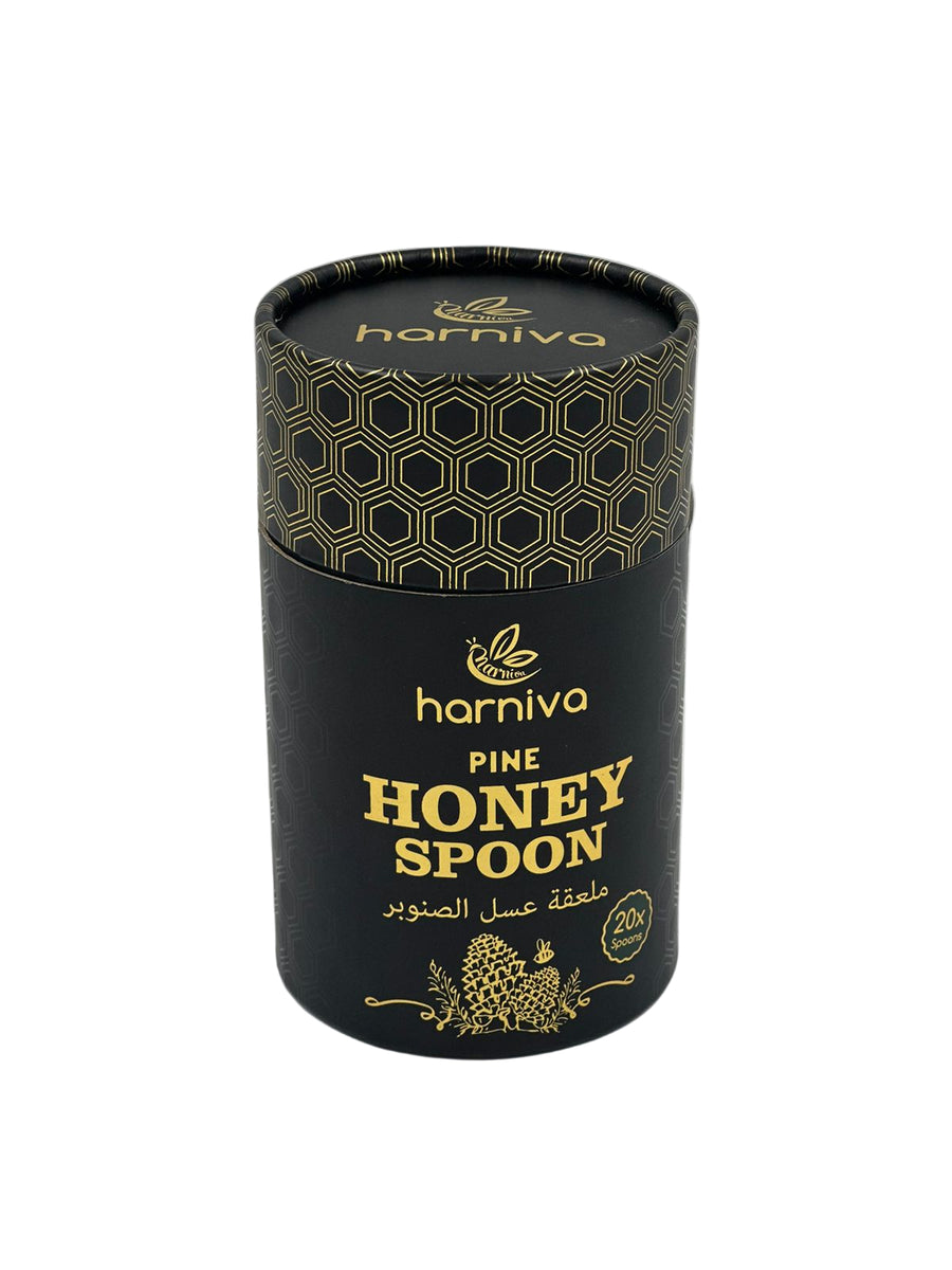Harniva Pine Honey Spoons (20 spoons Per Pack) – honeybankuae